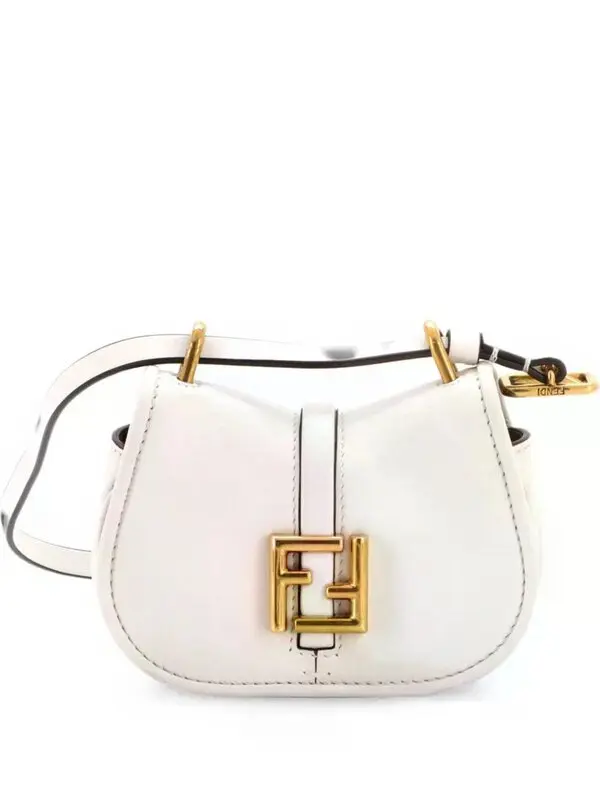 Fendi C'mon Leather Nano Shoulder Bag