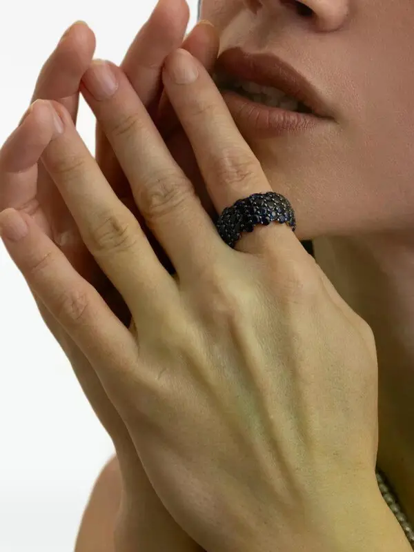 ANDREOLI Sapphire Stretch Ring