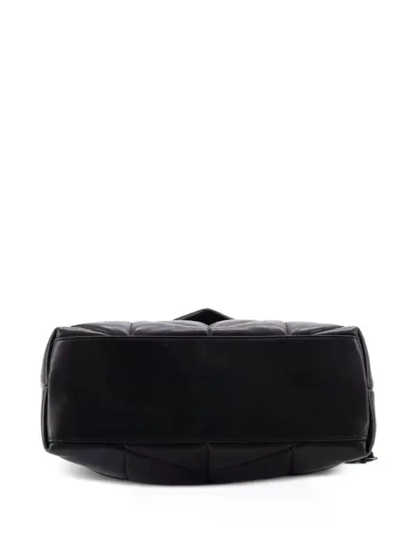 Saint Laurent Loulou Puffer Shoulder Bag - Black