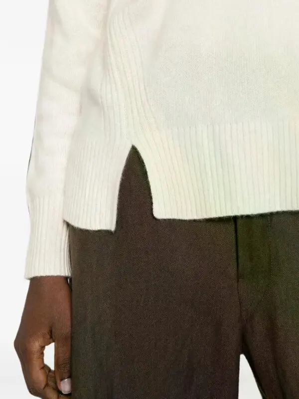 JOSEPH V-neck Side-slit Sweater