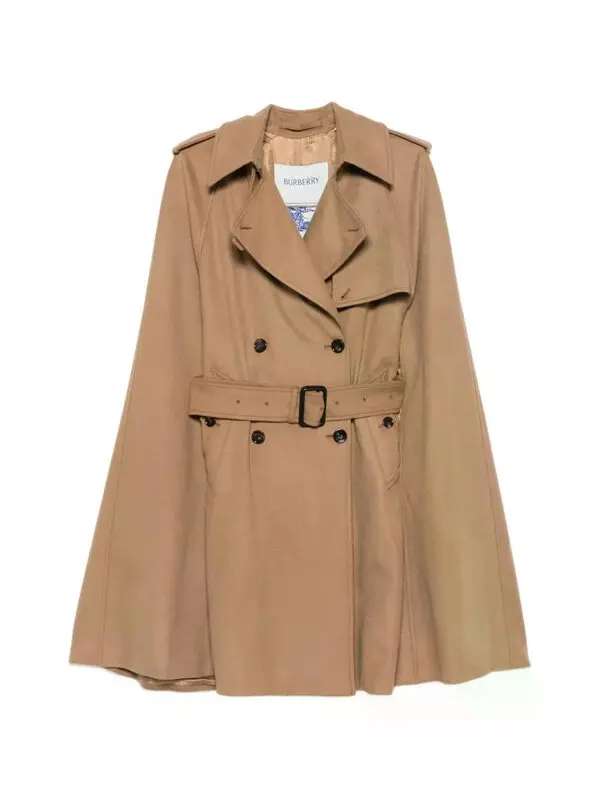 Burberry Belted Cape