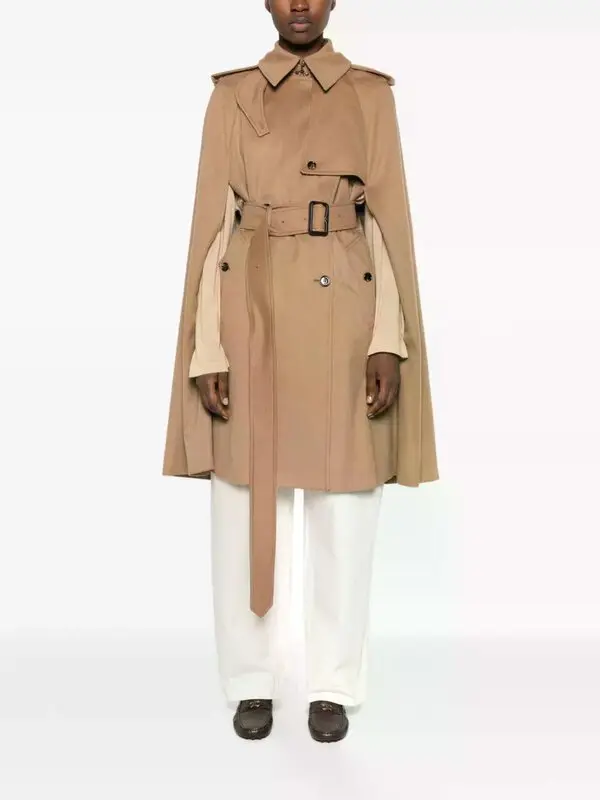 Burberry Belted Cape