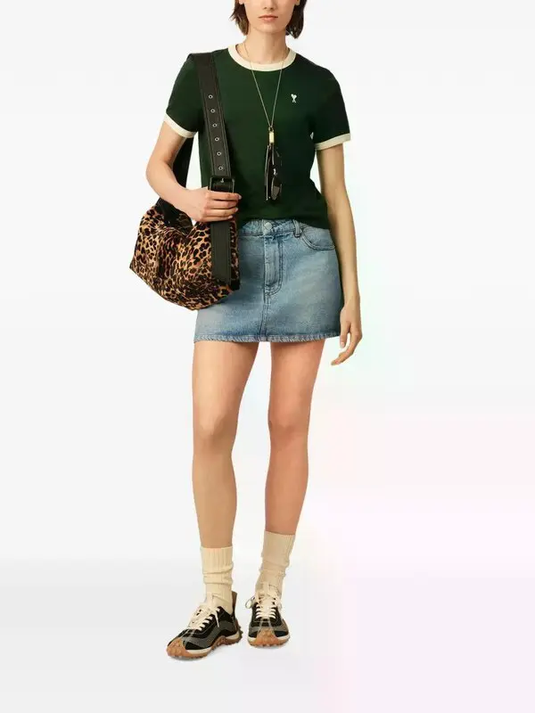 AMI Paris Mini Cotton Skirt