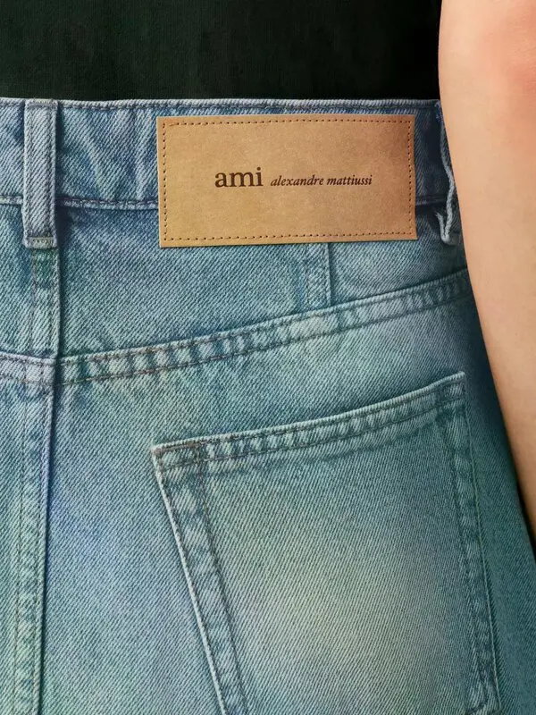 AMI Paris Mini Cotton Skirt