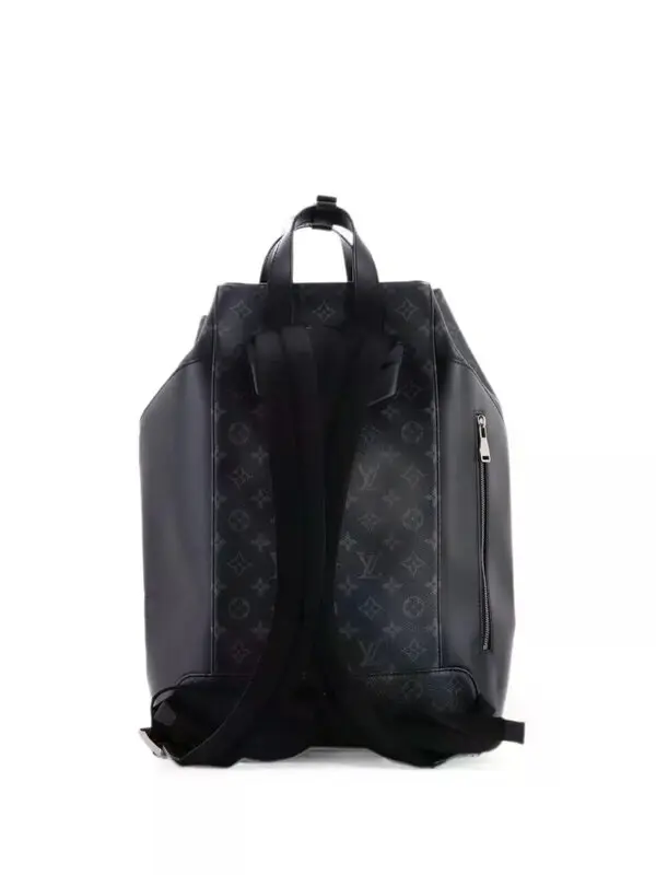 LOUIS VUITTON Explorer Flash Fragment Monogram Eclipse Canvas Backpack