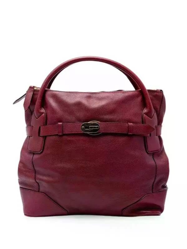 Burberry 2000-2017 Leather Bartow Satchel