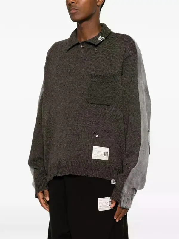 Mihara Yasuhiro Long-sleeves Sweater