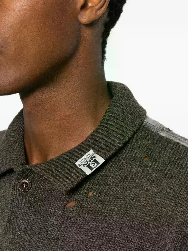 Mihara Yasuhiro Long Sleeve Sweater - Brown