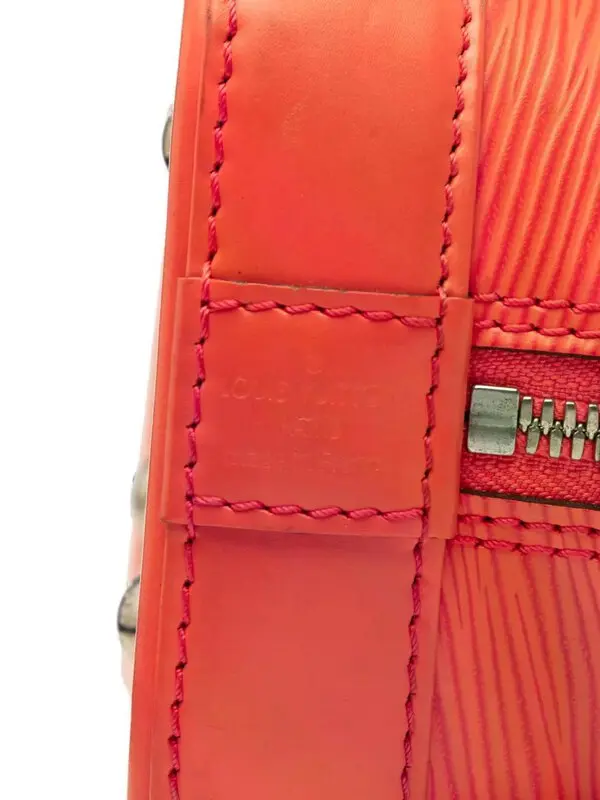 LOUIS VUITTON 2015 Epi Alma Bb Satchel