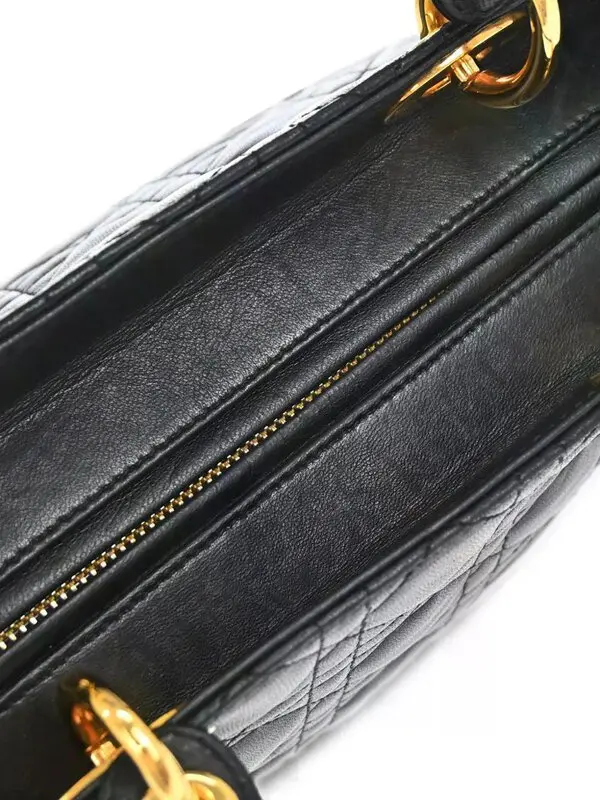 Dior 1997 Medium Lady Cannage Tote Bag