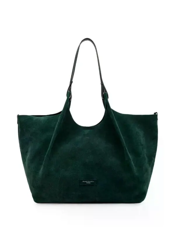 GIANNI CHIARINI Large Dua Suede Shoulder Bag