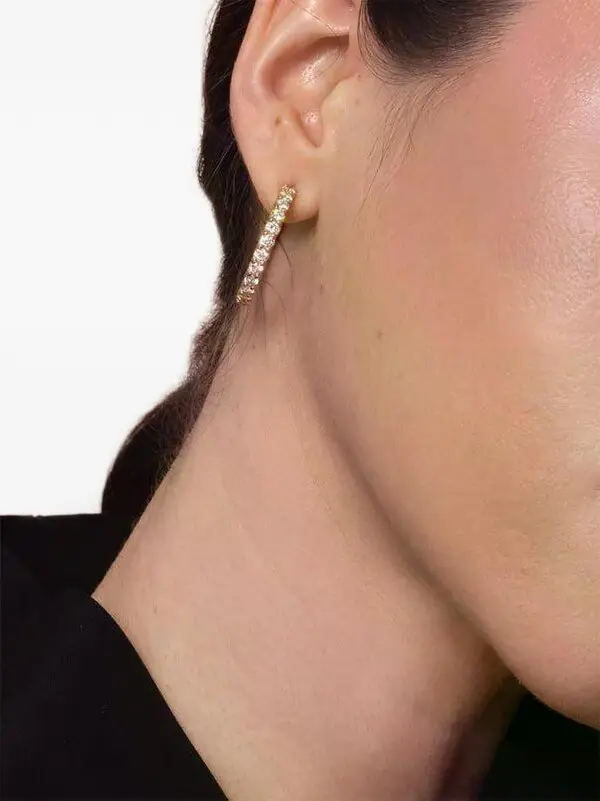Kwiat 18k Yellow Diamond Hoop Earrings