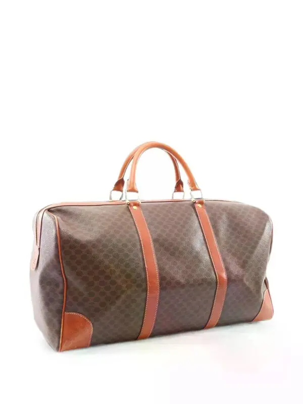 Celine 2000-2026 Macadam Coated Canvas Travel Bag