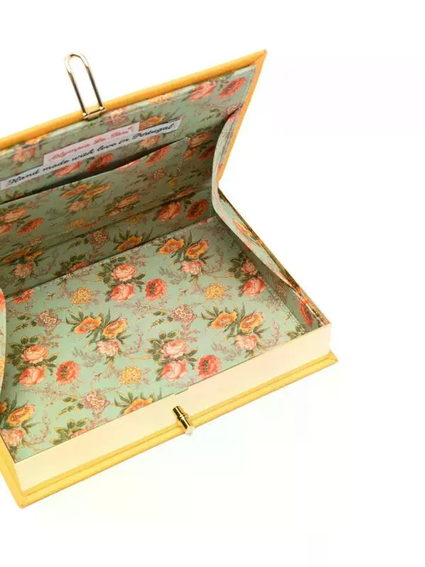 OLYMPIA LE-TAN London Style Week Book Clutch Bag - Yellow