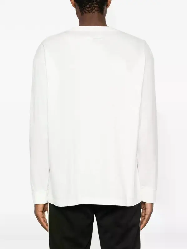 MAISON MARGIELA Logo-patch Long-sleeve T-shirt