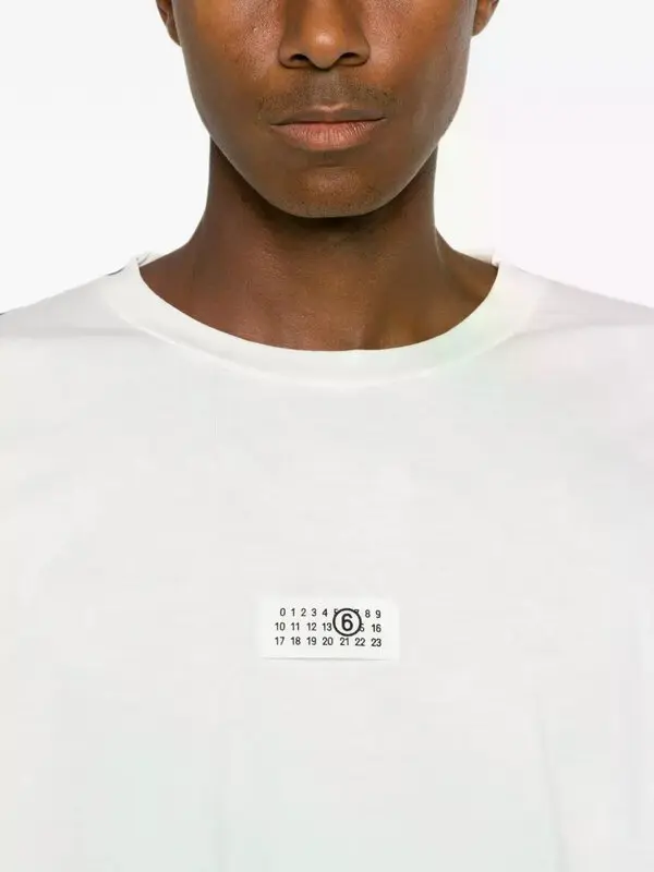 MAISON MARGIELA Logo-patch Long-sleeve T-shirt