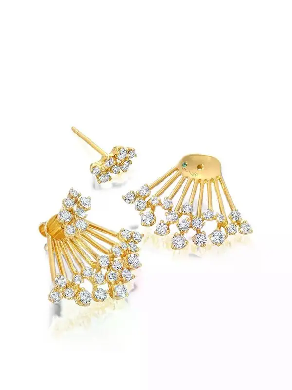 GRAZIELA Açaí Diamond Earrings