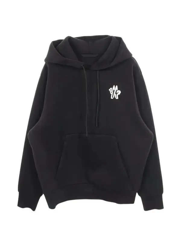 Moncler 2010s Logo Hoodie - Black