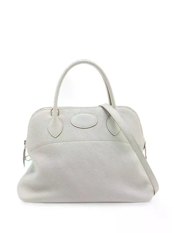 Hermès 2013 Clemence Bolide 31 Leather Satchel