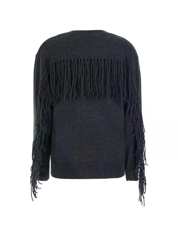 P.a.r.o.s.h Fringe-detail Cashmere Sweater