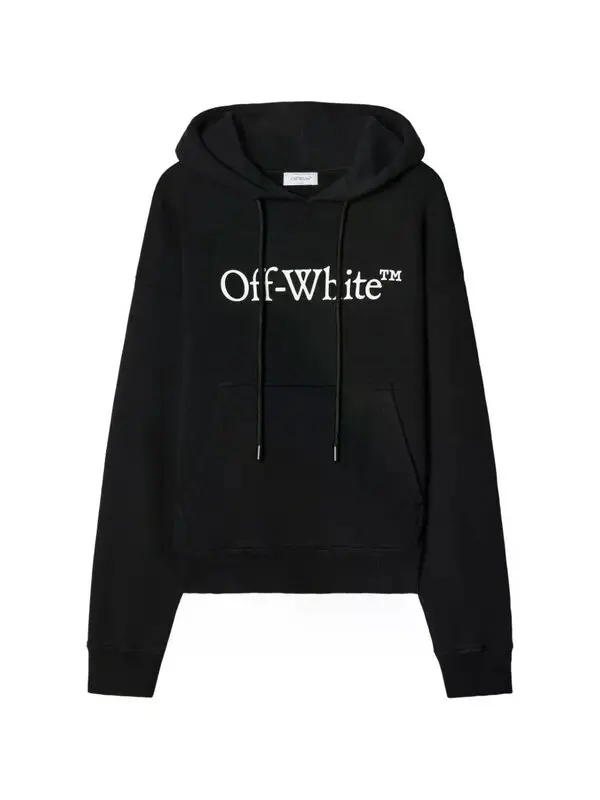 Off-White Logo Hoodie - Black