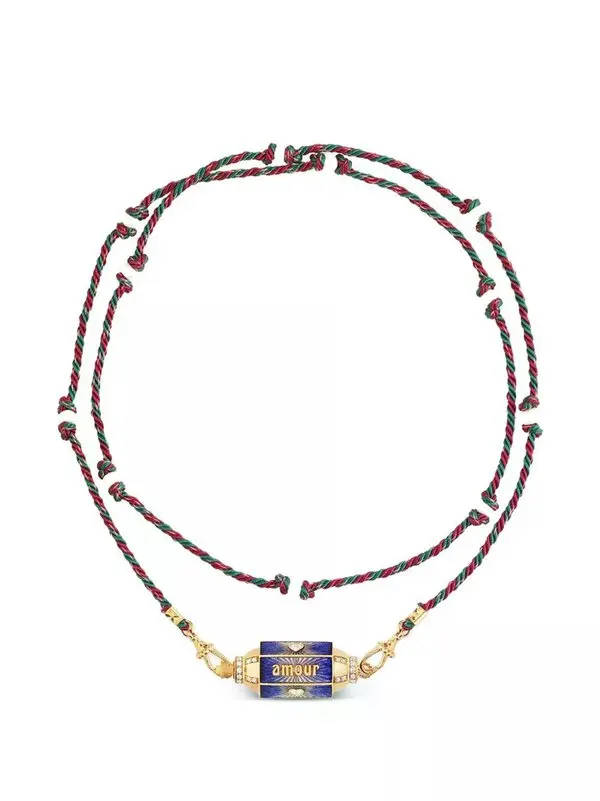 MARIE LICHTENBERG Amour Toujours Diamond Necklace - Gold