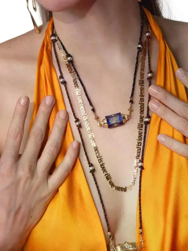 MARIE LICHTENBERG Amour Toujours Diamond Necklace