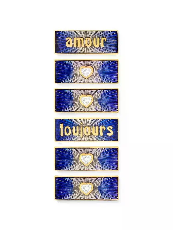 MARIE LICHTENBERG Amour Toujours Diamond Necklace