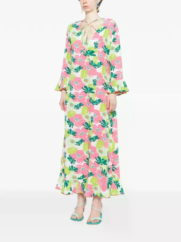 BAMBAH Hazel Maxi Dress - Green