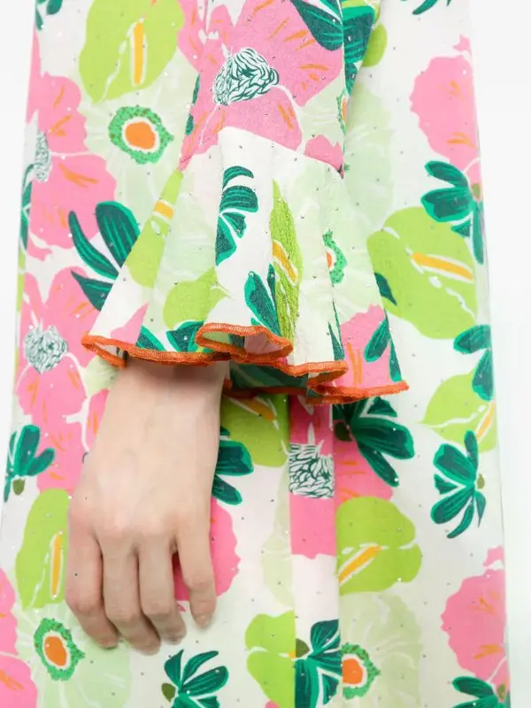 BAMBAH Hazel Maxi Dress - Green