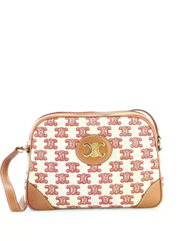 Celine Camera Bag Triomphe Canvas Small Crossbody Bag