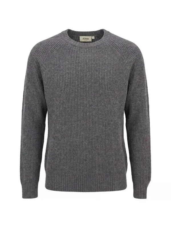 Altea Ribbed-knit Raglan-sleeve Sweater