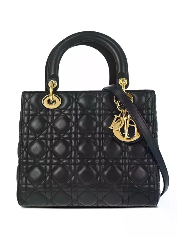 Dior Medium Lady Bag - Black
