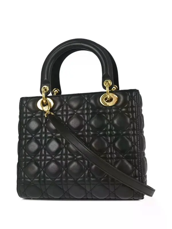 Dior Medium Lady Bag - Black