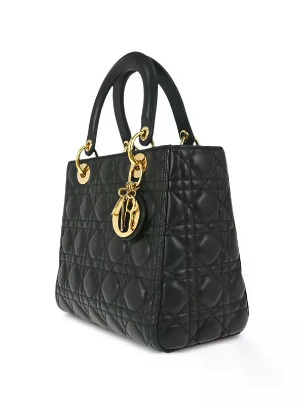 Dior Medium Lady Bag - Black