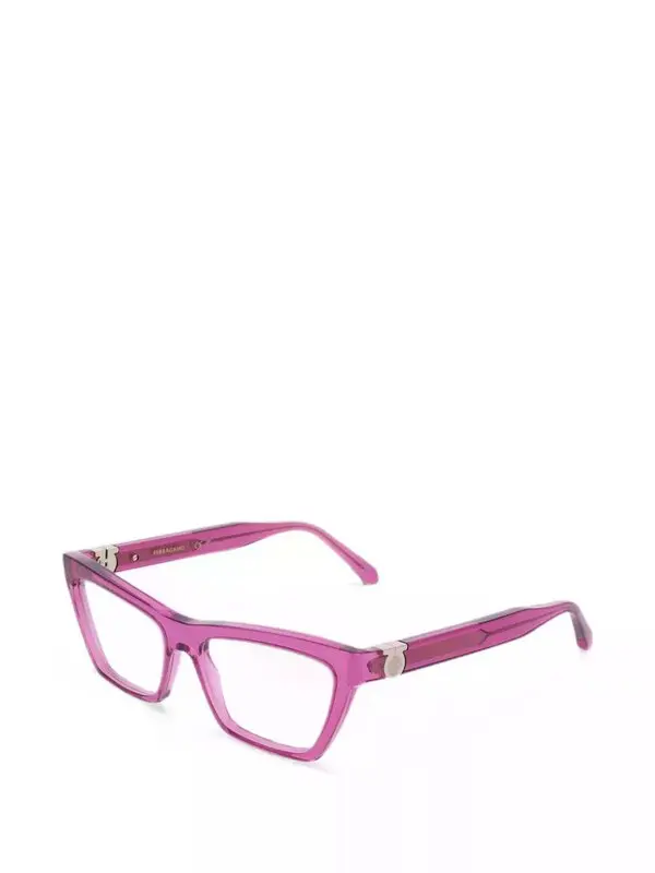 FERRAGAMO Gancini Cat-eye Glasses