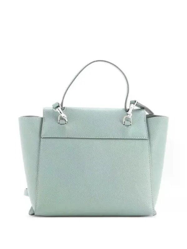 Celine Belt Bag Textured Leather Nano Shoulder Bag - Green