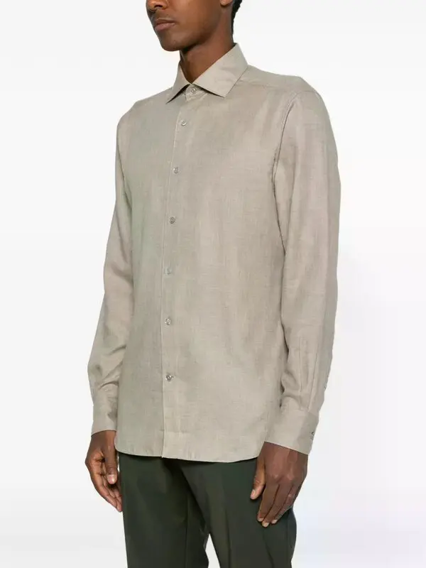 Zegna Button-up Long-sleeves Shirt