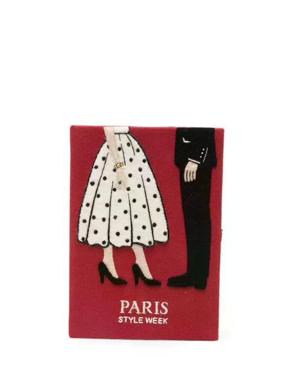 OLYMPIA LE-TAN Paris Style Week Clutch Bag - Red