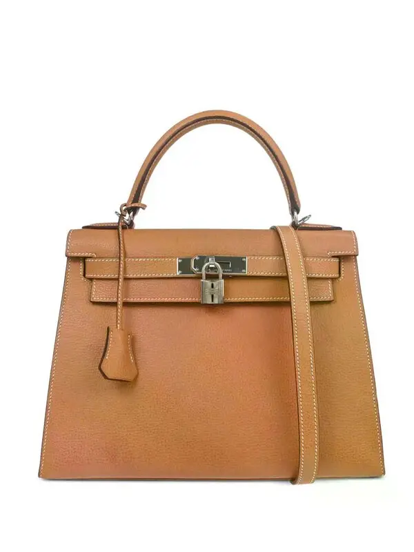 Hermès 2006 28 Kelly Sellier Tote Bag - Brown