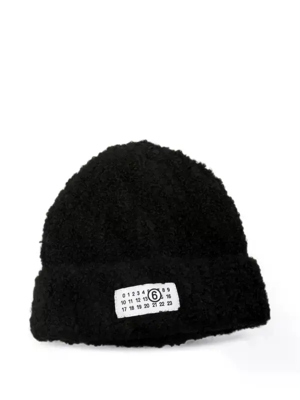 MAISON MARGIELA Logo-patch Beanie Hat