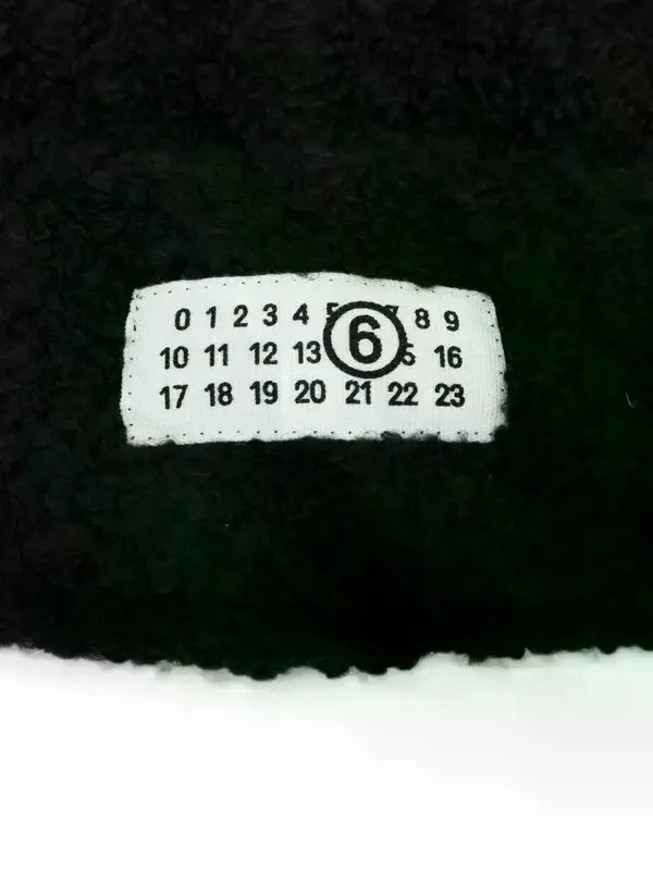 MAISON MARGIELA Logo-patch Beanie Hat