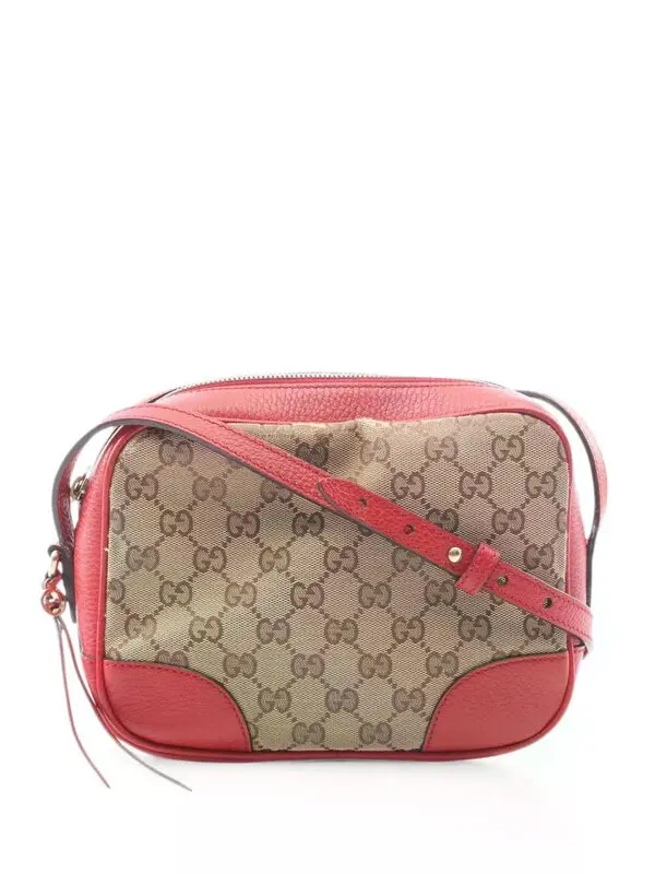 Gucci 2016-2026 Gg Canvas Bree Crossbody Bag - Neutrals