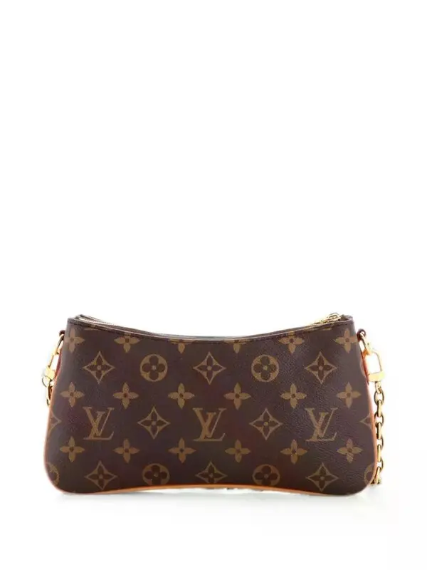 LOUIS VUITTON Liv Pochette Monogram Canvas Crossbody Bag