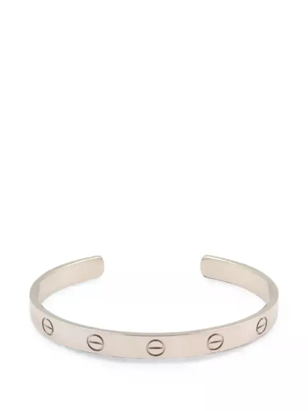 Cartier 2010s Love Open Bangle - Silver