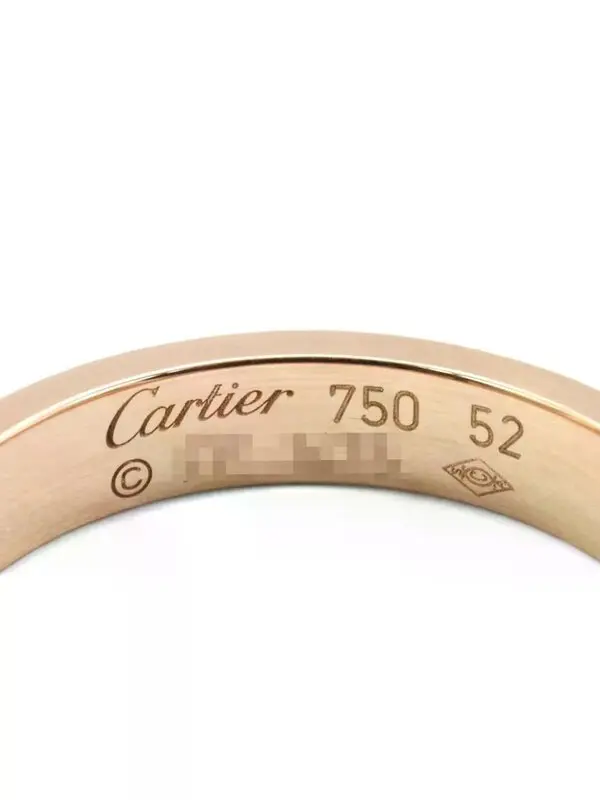 Cartier 18k Rose Gold Love Ring - Pink