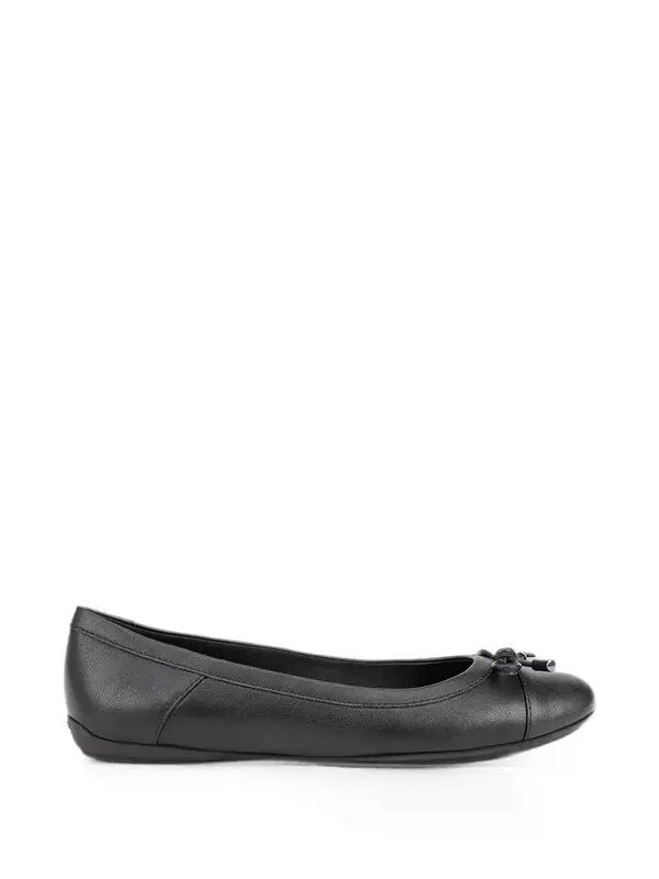 Geox Charlene Bow-detail Ballet Flats - Black