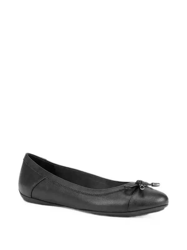 Geox Charlene Bow-detail Ballet Flats - Black