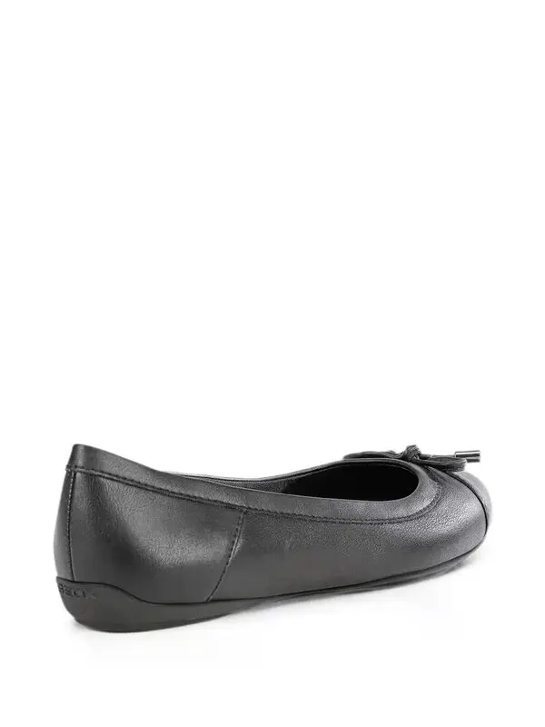 Geox Charlene Bow-detail Ballet Flats - Black