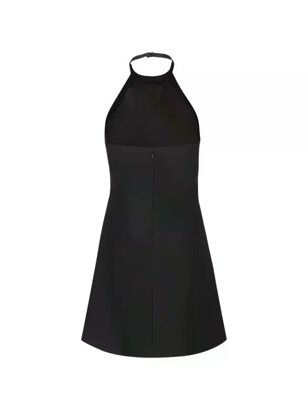 Valentino Garavani Crystal-embroidered Bow Mini Dress